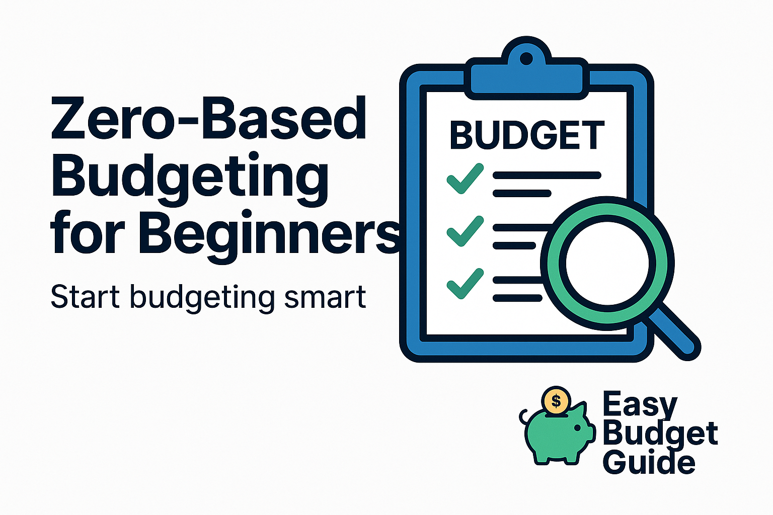 Zero-Based Budgeting for Beginners | Start Budgeting Smart