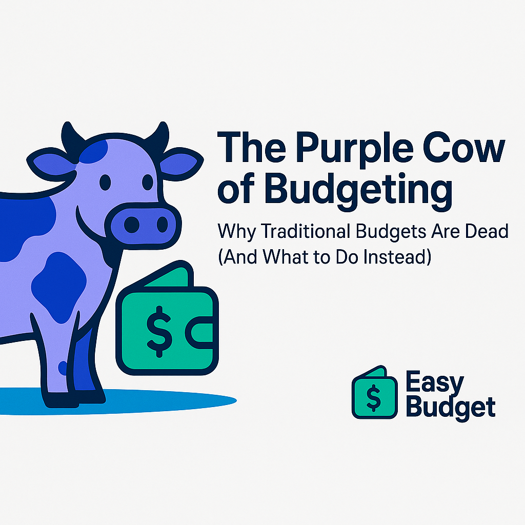 The Purple Cow of Budgeting Why Traditional Budgets Are Dead